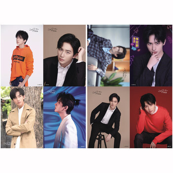 李宏毅海报 2021明信片墙纸贴纸宿舍卧室高清写真大壁纸墙贴 B款2721 非海报产品
