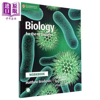 剑桥大学出版 IB/IBDP国际文凭证书生物练习册 有答案带CD-ROM 英文原版 Biology for the IB Diploma Workbook