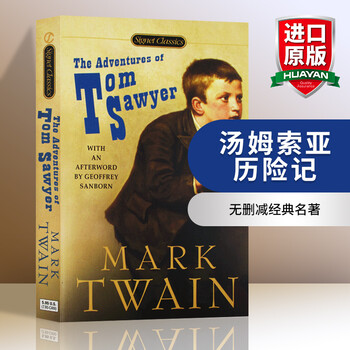 英文原版 汤姆索亚历险记 The Adventures of Tom Sawyer