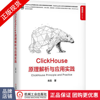 现货包邮 ClickHouse原理解析与应用实践 计算机大数据书籍8070101