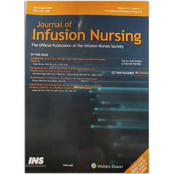 【单期可选】Journal of Infusion Nursing 浸剂疗法护理杂志 2020年3. 2020年3.4月合刊
