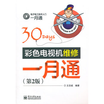 电子电工技术入门一月通:彩色电视机维修一月通第2版