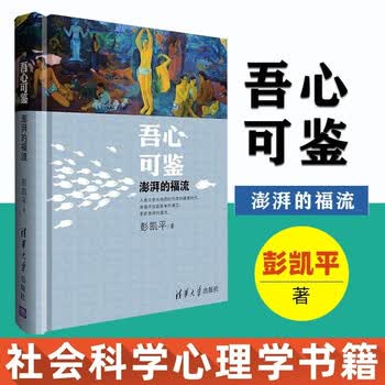 正版新书包邮】吾心可鉴 澎湃的福流 彭凯平著 联合国国际幸福日宣讲嘉宾 社会心理学心理学理论与研究西方心理学 清华大学出版社