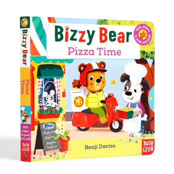 100元选5件小熊很忙系列恐龙乐园Bizzy Bear: Dinosaur Safari绘本忙碌的小 小熊第5辑:披萨好时光