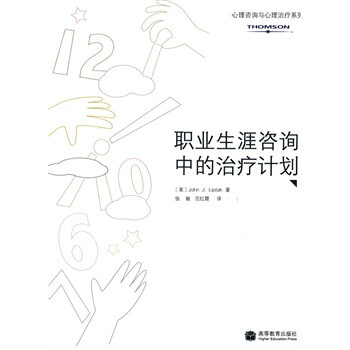 正版 职业生涯咨询中的治疗计划 (美)利普泰克　著,张敏,范红霞　译 9787040222432 高