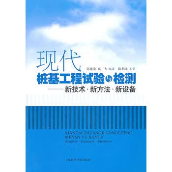 现代桩基工程试验与检测 陈建荣,高飞　编著