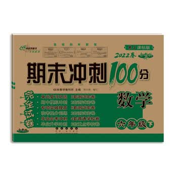 2022春期末冲刺100分6年级数学人教版下册