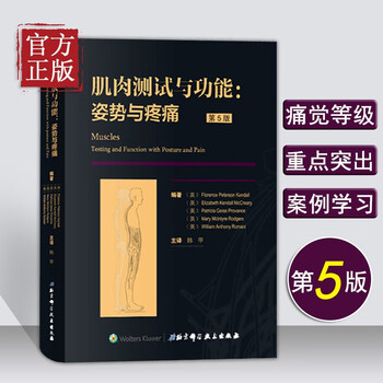 肌肉测试与功能:姿势与疼痛第5版五北京科学技术出版 社主译韩甲精准拉伸牵引徒手与动作治疗的肌筋膜经线肌筋膜书籍
