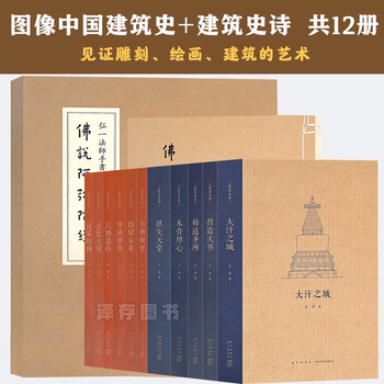正版预售共12册 图像中国建筑史+王南建筑史诗系列 全套装 一场跨越东西的千年建筑巡礼 王南 读库文库本 通识教育建筑入门