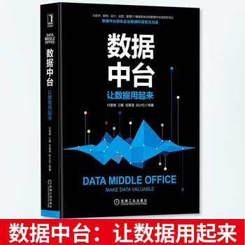 数据中台：让数据用起来建设管理 大数据与云计算 企业数字化 机械工业 付登坡 江敏 任寅姿 孙少忆