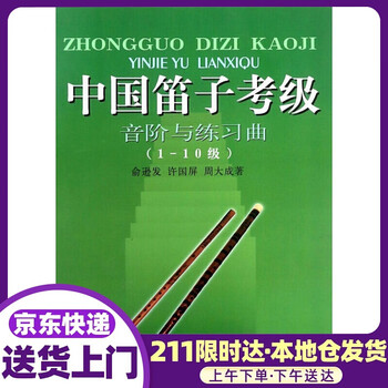 中国笛子考级 俞逊发许国屏周大成 上海音乐