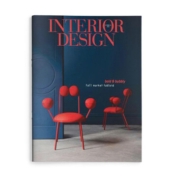 Interior Design室内设计2021年10月特刊 美国英文版建筑家居类杂志