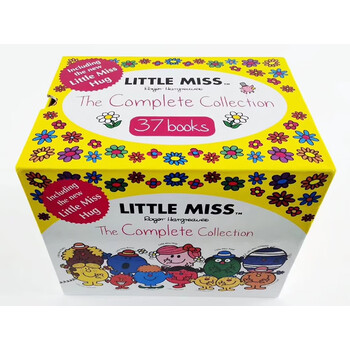 点读 Mr Men Little Miss 奇先生妙小姐英文绘本礼盒50册 妙小姐37本赠音频 点读版 只要图书