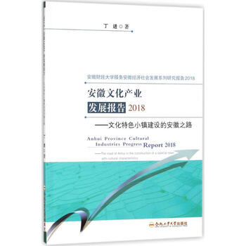 安徽文化产业发展报告2018丁进 著 