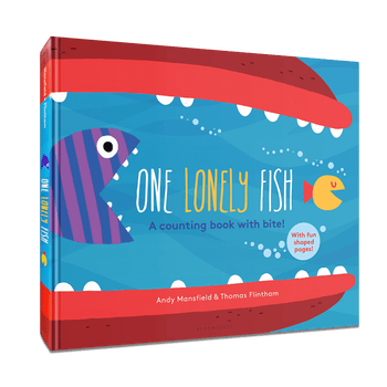 One Lonely Fish 一条孤独的小鱼 英文原版 启蒙早教绘本