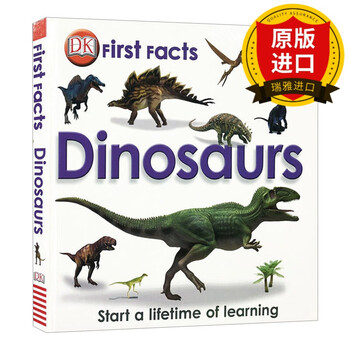 英文原版 First Facts Dinosaurs 恐龙的诞生 儿童科普百科全解图画书 小学生课外英语读物 英文版 进口英语原版书籍