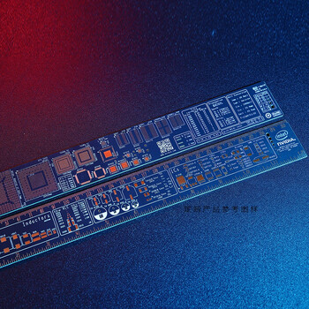英伟达Nvidia PCB Ruler 尺子标尺信仰尺伴手礼品封装工程尺金ROG. 英伟达Intel联合款【图片 价格 品牌 报价】-京东