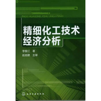 精细化工技术经济分析【正版图书，放心下单】