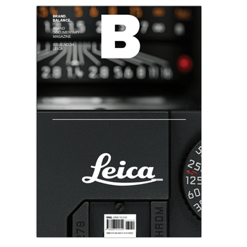品图 韩国 Magazine B BRAND BALANCE 品牌杂志 ISSUE No.34期 LEICA -莱卡相机品牌特辑 原版进口 徕卡相机诞生历史设计书籍畅销书