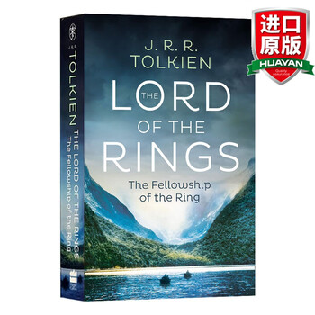 英文原版 魔戒1新封面 The Fellowship of the Ring - The Lord of the Rings Book 1