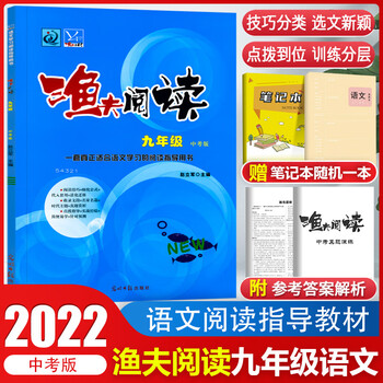 2022版 渔夫阅读九年级 初中语文阅读理解训练题 现代文阅读 9年级语文阅读理解专项答题技巧 初三