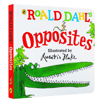 低幼 罗尔德达尔 反义词 翻翻书 Roald Dahl’s Opposites 进口故事书
