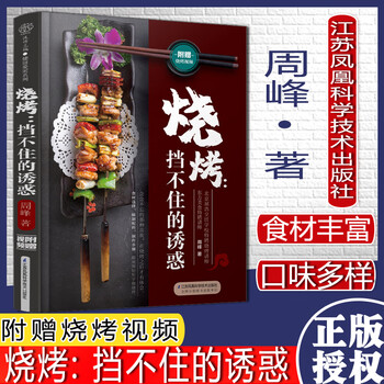 烧烤挡不住的诱惑 汉竹 健康爱家系列 美食菜谱书家常菜大全做菜食谱一学就会烧烤技术江苏科学技术出版