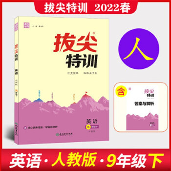 2022秋 拔尖特训 九年级下册英语 人教版