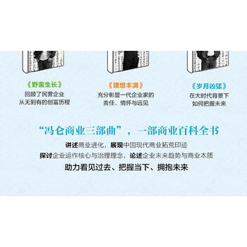 冯仑商业三部曲