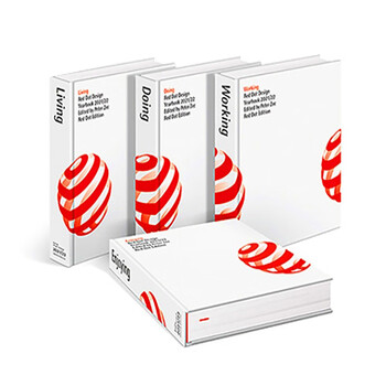 4本1套 德国Red Dot Design Yearbook 2021/2022红点设计获奖年鉴Living+Doing+Working+Enjoying 工业产品设计获奖作品集书籍