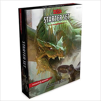 英文原版 龙与地下城 新手套装 Dungeons & Dragons Starter Set