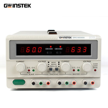 【GWINSTEKGPC-3060D】固纬(GWINSTEK)GPC-3060D多路输出线性直流稳压电源三组输出线性直流电源线性30V/6A ...