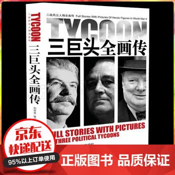 二战风云人物画传：三巨头全画传 三巨头 罗斯福 斯大林 丘吉尔 三元凶 希特勒 墨索里尼