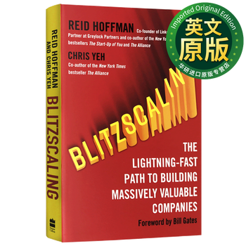 闪电式扩张 英文原版 Blitzscaling 建设高价值公司的快速通道