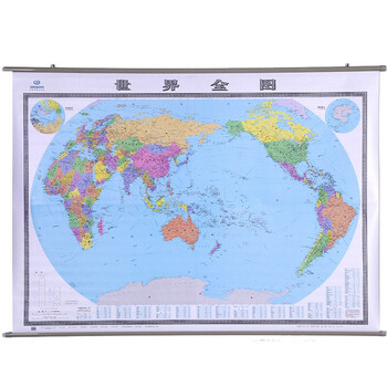 2021年世界中国地图政区交通挂图 2米*1.5米 世界地图