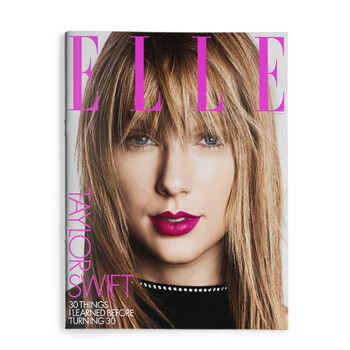 泰勒·斯威夫特Taylor Swift封面 Elle美国时尚杂志 2019年4月刊 英文原版进口杂志