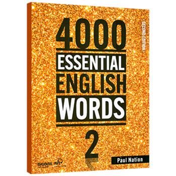进口原版2019新版 4000Essential English Words 2级常见词英语词典小学英语单词教辅书初级英语4000词