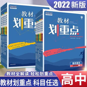 2022新教材版高中划重点高二 化学选修三鲁科版