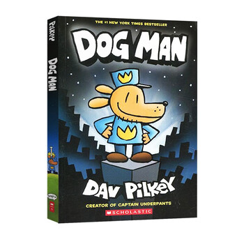 可多选 神探狗狗1-10全十册平装英文原版Dog Man内裤人captain underpants 幽默英语漫画彩页桥梁书6-12岁儿童英文读物Dav Pilkey英语读物 神探狗狗 10