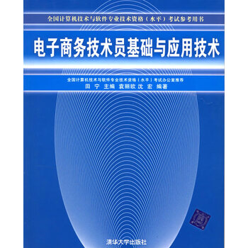电子商务技术员基础与应用技术 田宁,袁丽欧,沈宏著 清华大学出版社