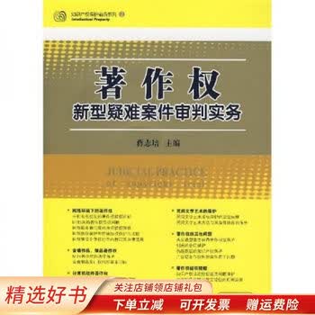 著作权新型疑难案件审判实务 蒋志培