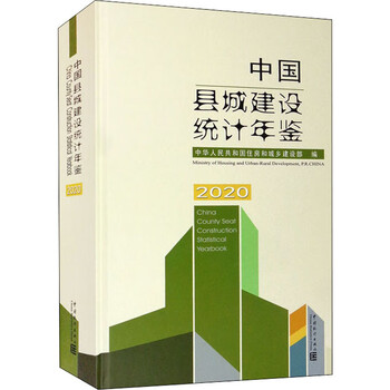 中国县城建设统计年鉴 2020 图书