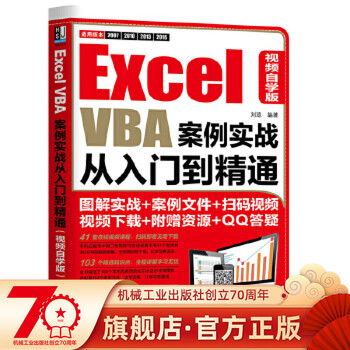Excel VBA案例实战从入门到精通（视频自学版） 刘琼等