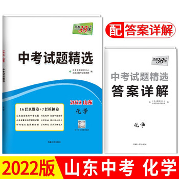 天利38套 2022山东 化学 中考试题精选