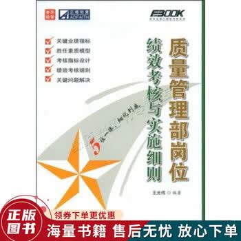 质量管理部岗位绩效考核与实施细则