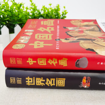 正版 图解世界名画 文名画档案 简介欣赏 绘画知识艺术世界绘画史画集珍藏版媲美温迪嬷嬷讲述1000幅
