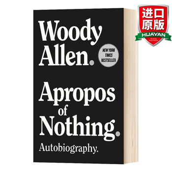 Apropos of Nothing 英文原版 凭空而来 伍迪艾伦自传 英文版