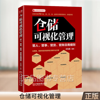仓储可视化管理 管人管事管货管账日用细则 王化晶 仓储管理6S管理法物流外包N方物流分区管理条码管理库存分析