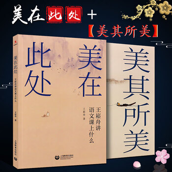 正版美其所美 王崧舟讲语文课怎么上+美在此处 王崧舟讲语文课上什么全两册 上海教育出版社 语文教师教学参考书籍