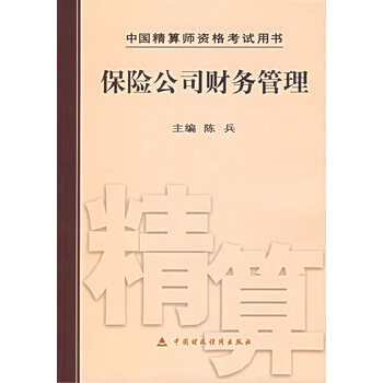 保险公司财务管理 陈兵 中国财经出版社